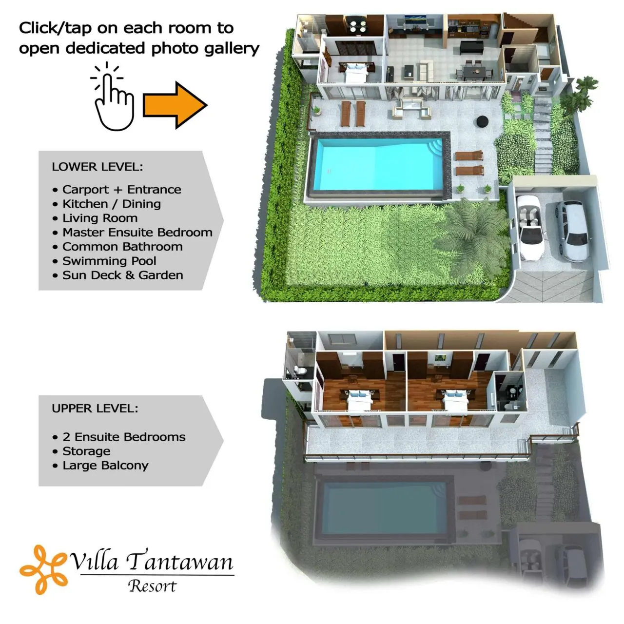 Resort Villa Floor Plan Shantira Beach Resort & Spa Layout Of The